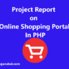 Online Shopping Portal Project Report - Project Report for final year B ...