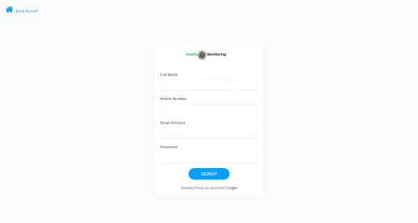 Health Monitoring Management System in Php | Health Monitoring ...