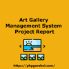 Art Gallery Management System PHP Project, Report and PPT - Project ...