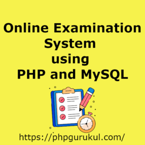 Online Examination System Project Report with Source Code for final year Students - PHPGurukul